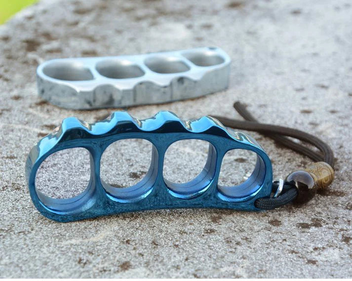 Solid 304 Stainless Steel Brass Knuckles EDC Gadgets – DefendGear